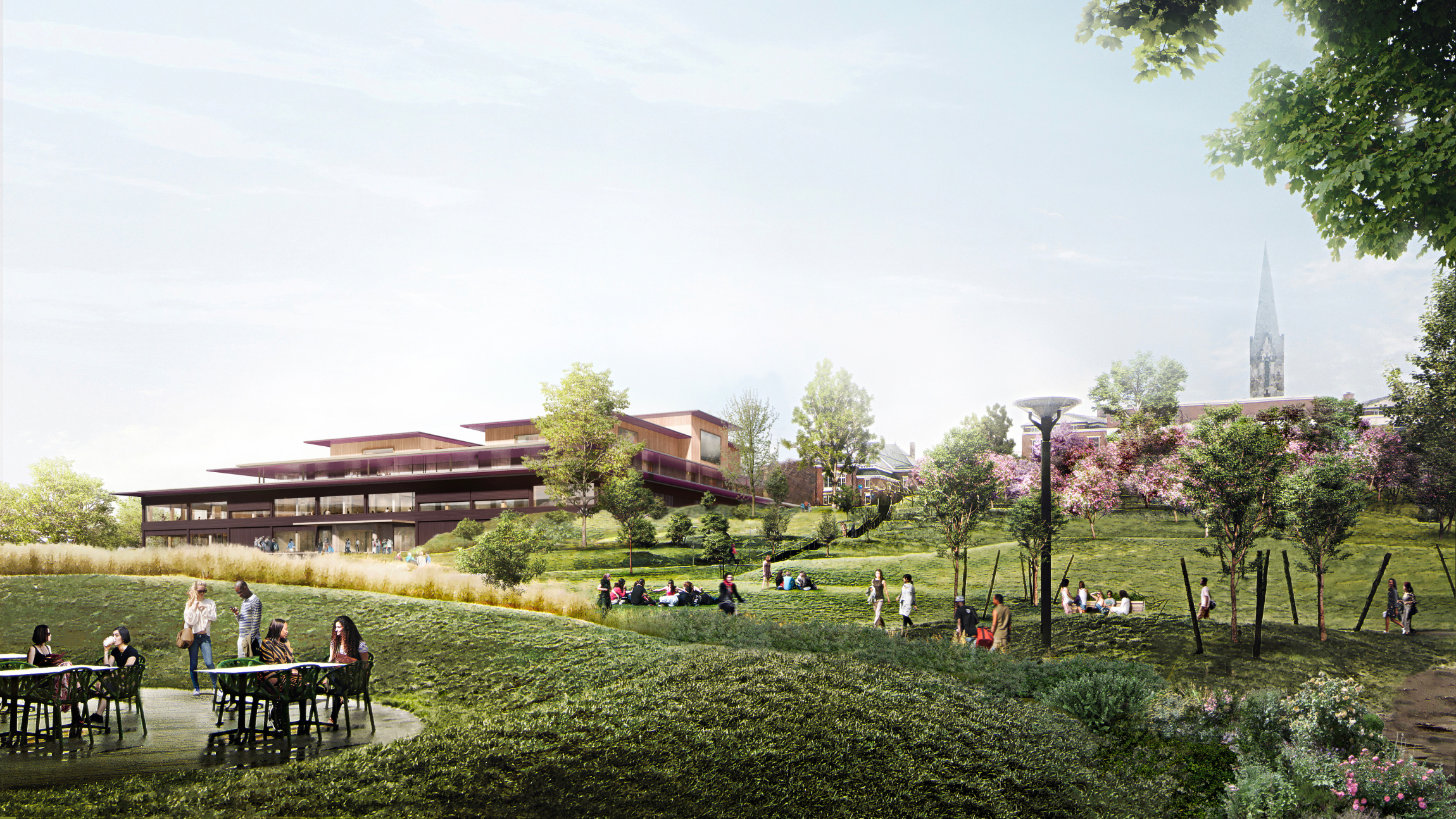 Topping Out Ceremony at Amherst College Student Center & Dining Commons ...