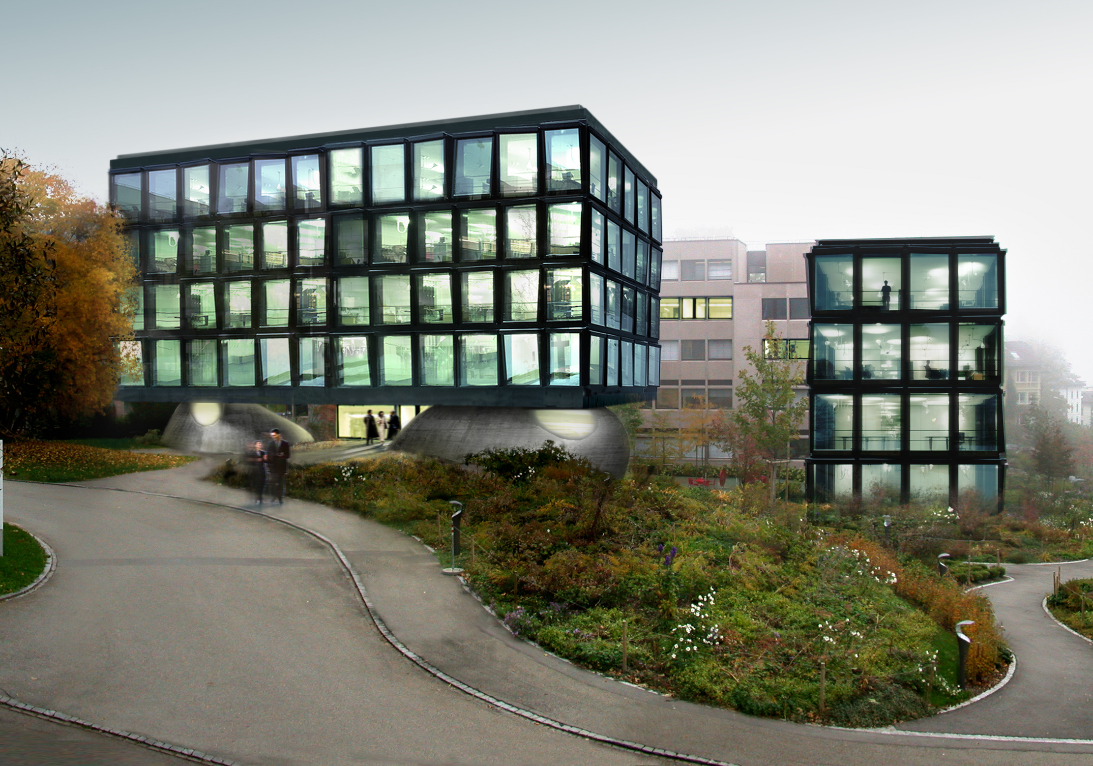 243 Helvetia, Extension of Head Office, West Wing – Herzog & de Meuron