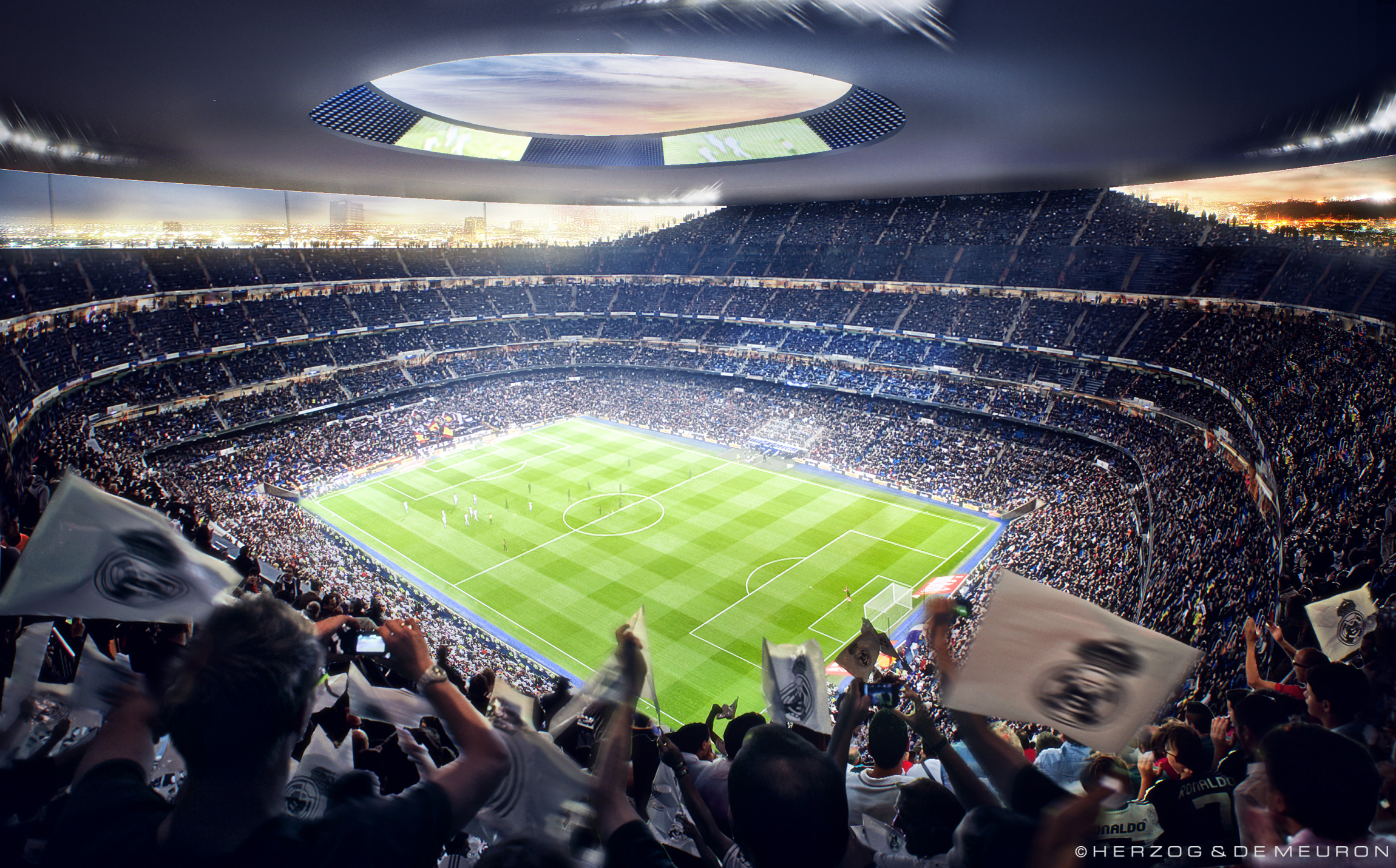 Santiago Bernabeu Stadium Wallpaper
