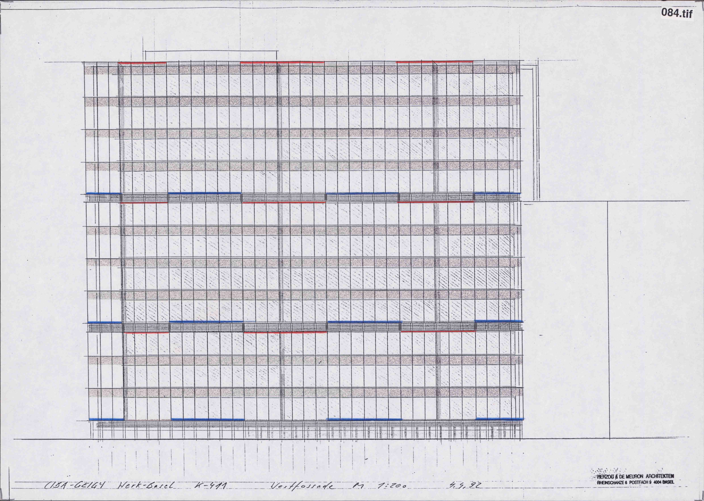 084 Laboratory Building, New Facade for Building 411 – Herzog & de Meuron