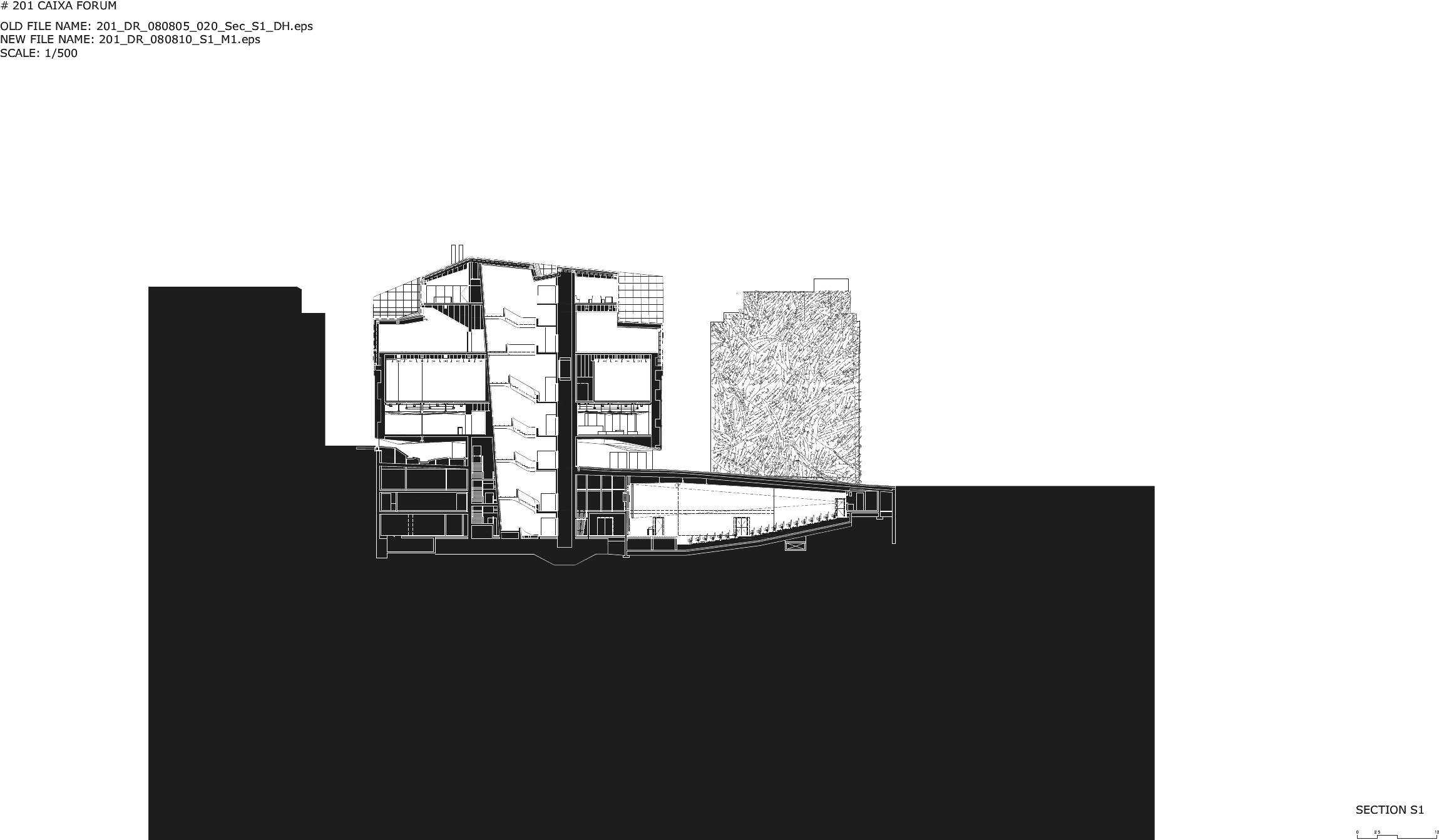 Caixaforum Madrid Planos 201 CaixaForum Madrid – Herzog & De Meuron